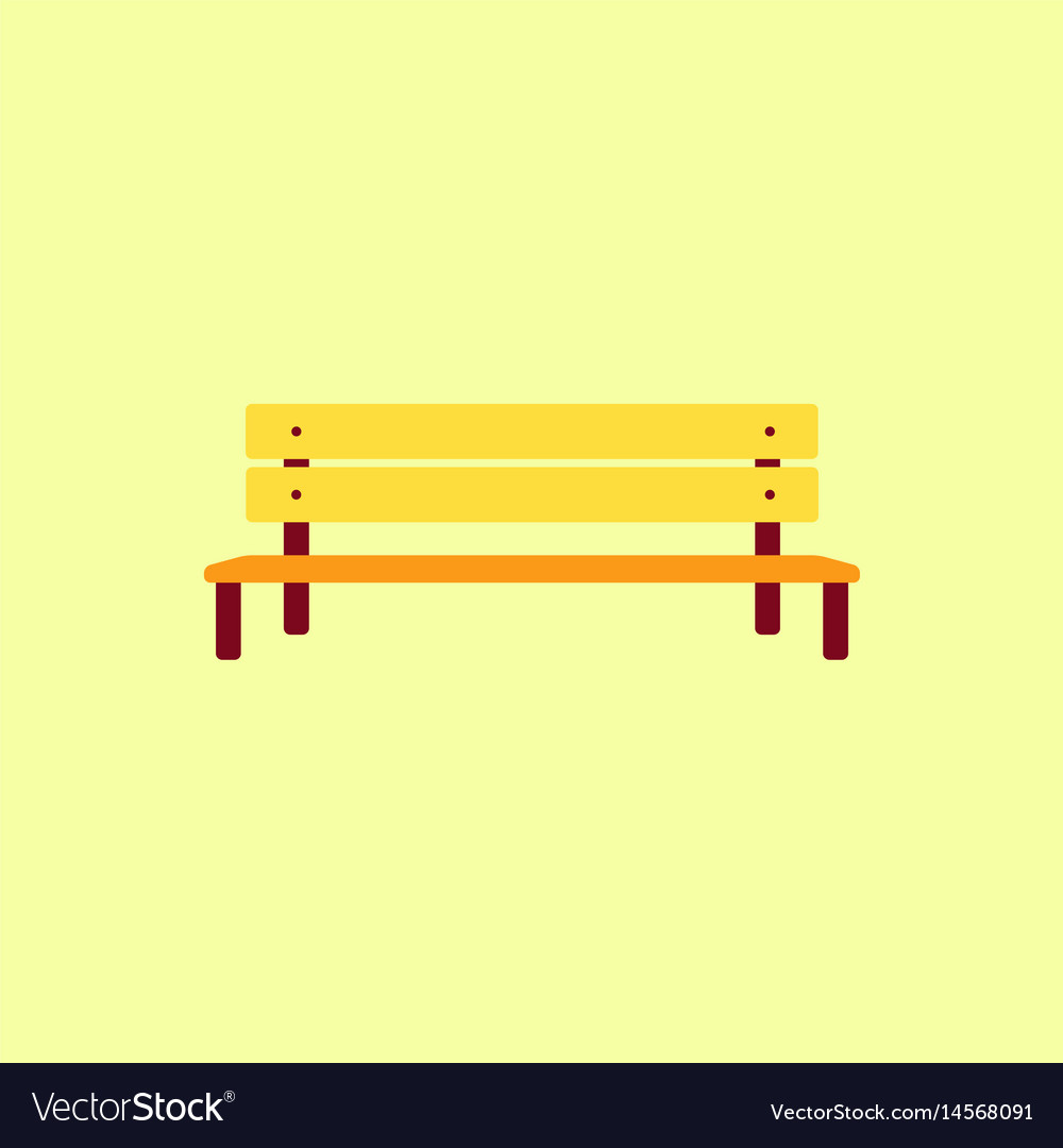 Bench Royalty Free Vector Image - VectorStock