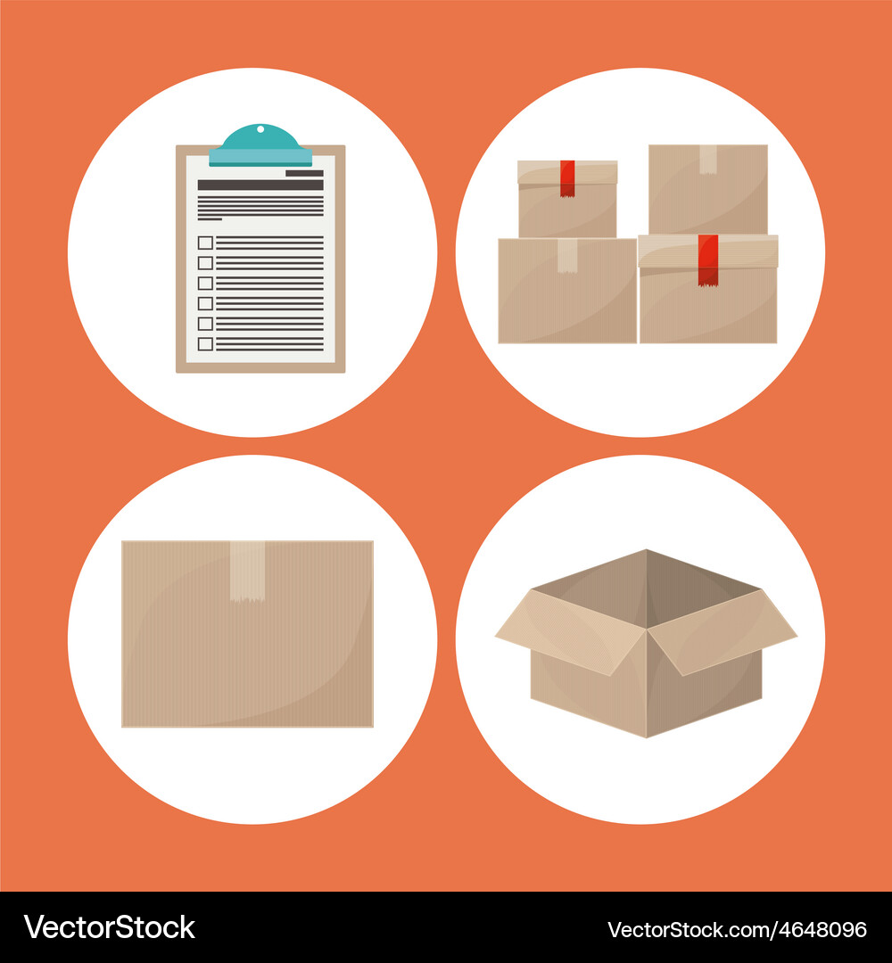 Delivery design Royalty Free Vector Image - VectorStock