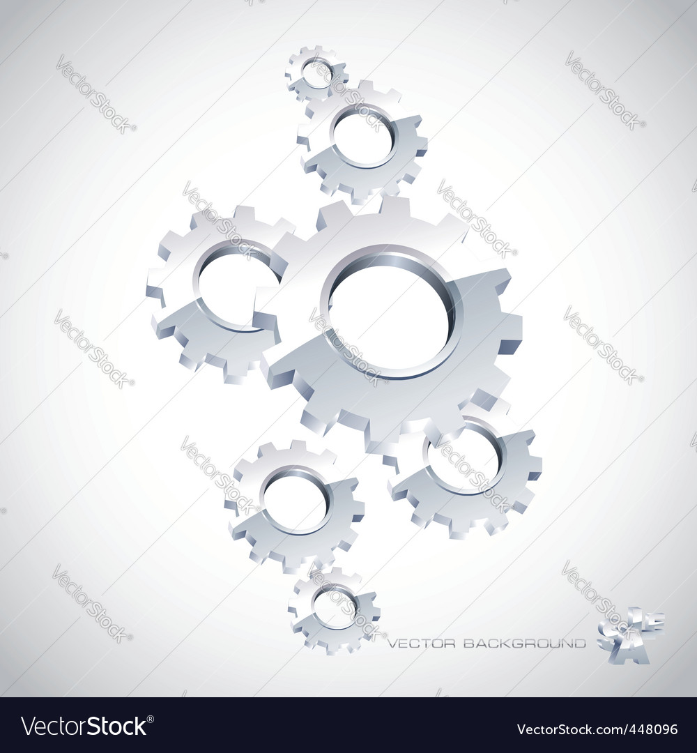 Gears Royalty Free Vector Image - VectorStock