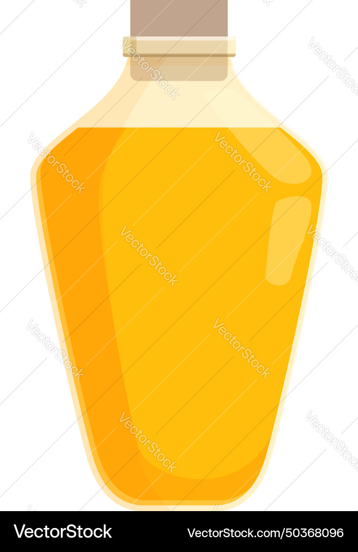Grain extract oil icon cartoon rapeseed Royalty Free Vector