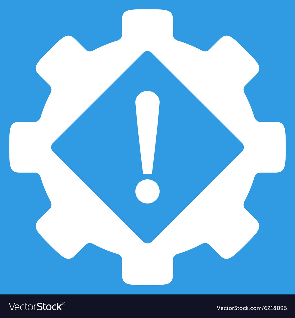 Industry problem icon Royalty Free Vector Image