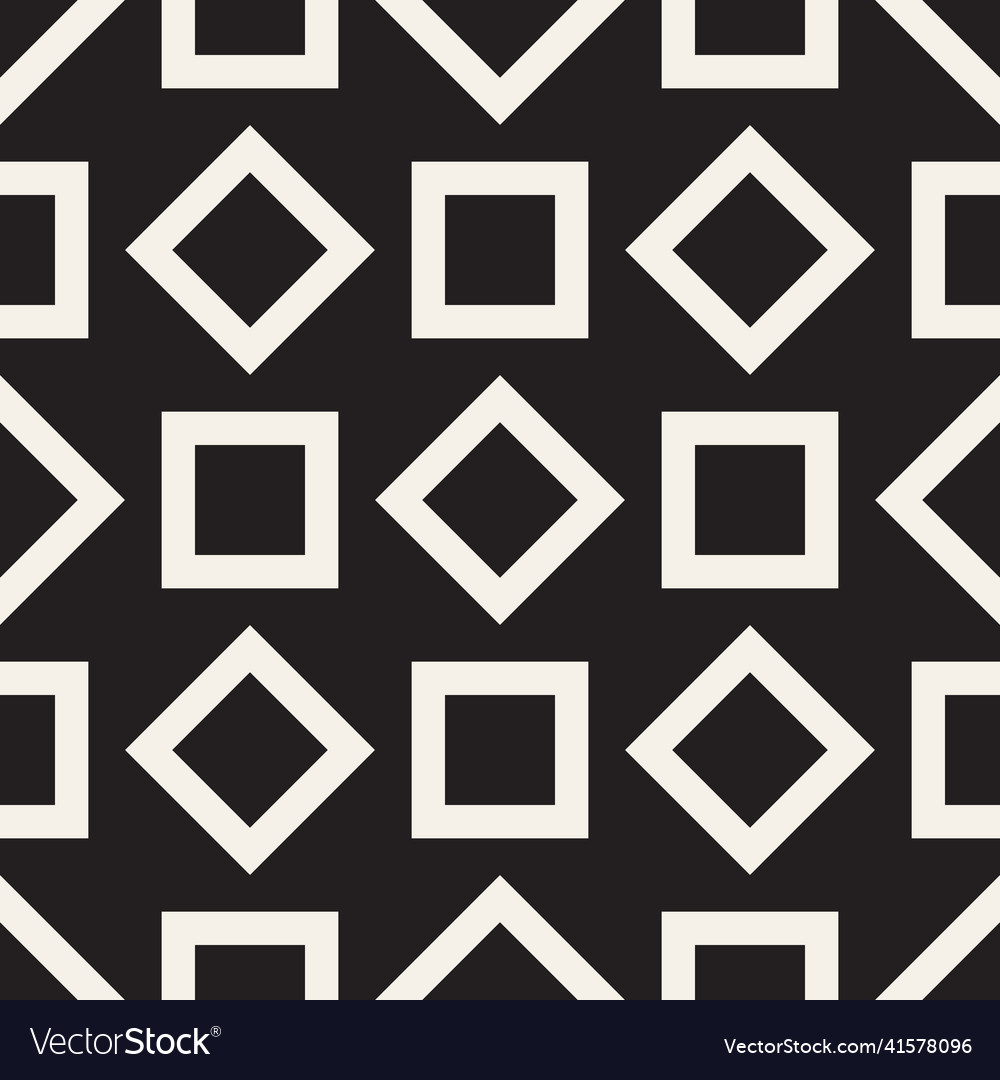 Seamless pattern repeating geometric elements Vector Image