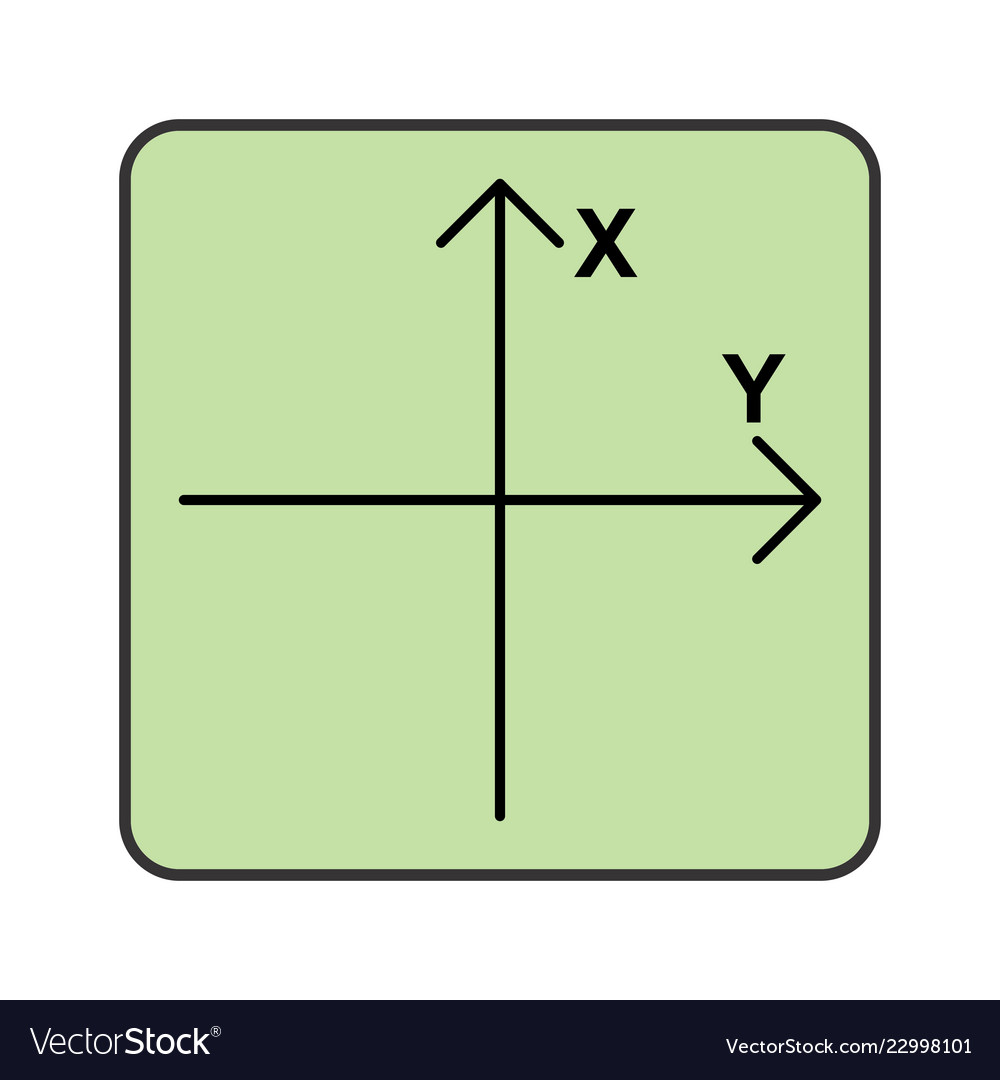 Axis icon Royalty Free Vector Image - VectorStock