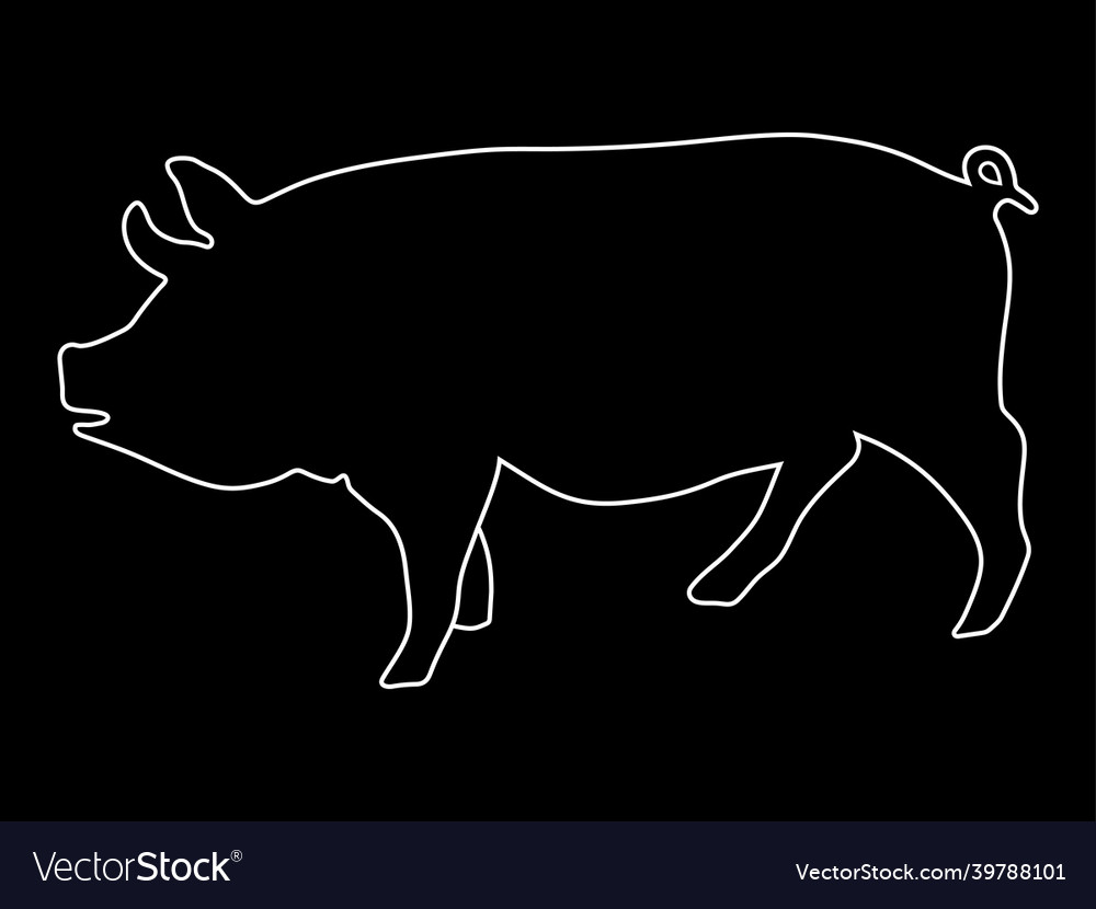 Pig Royalty Free Vector Image - VectorStock