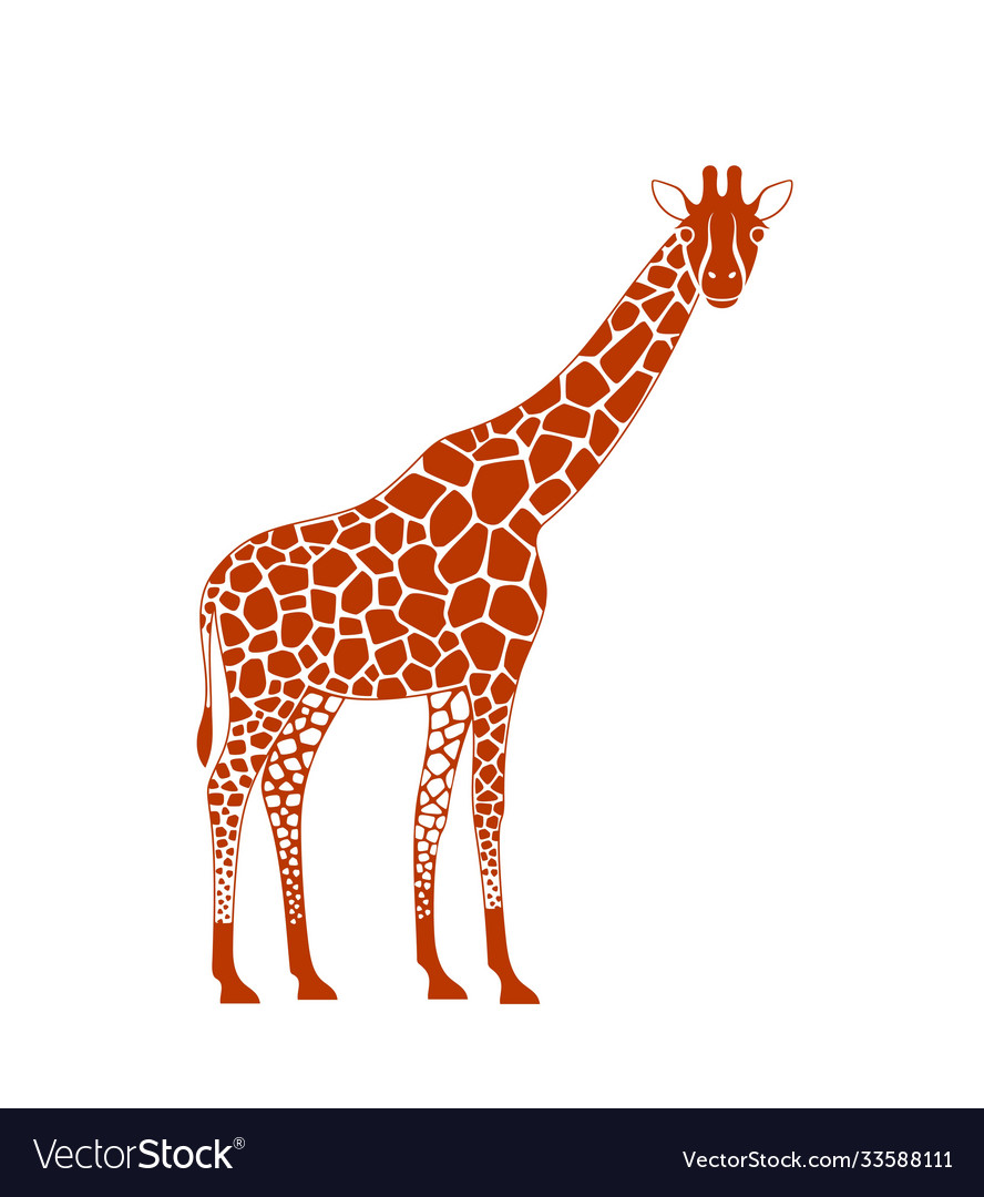 Giraffe Royalty Free Vector Image - VectorStock