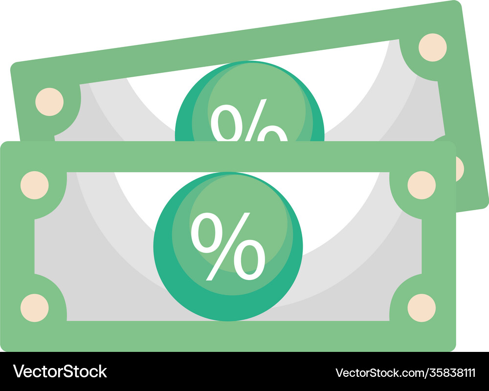 Money bills icon colorful design Royalty Free Vector Image