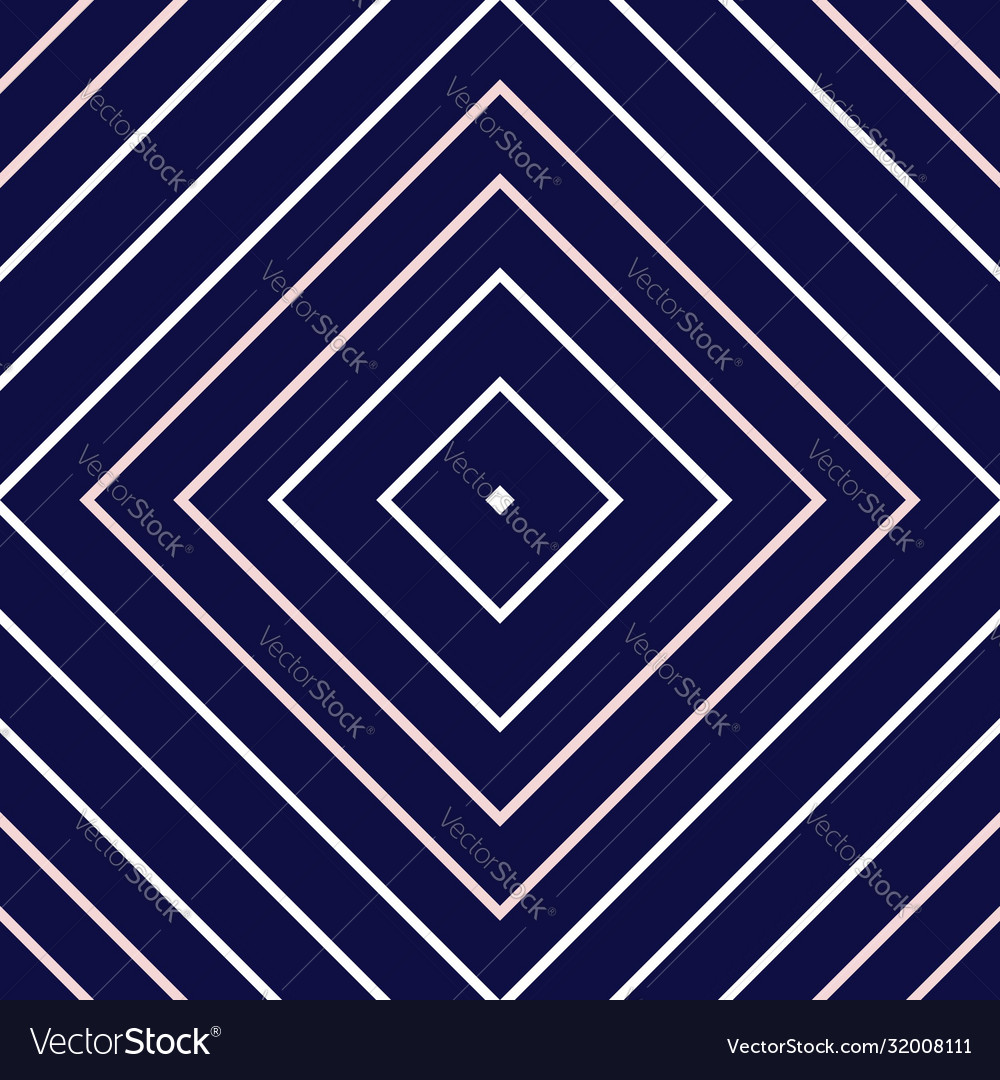Pink and navy argyle diagonal stripes seamless Vector Image