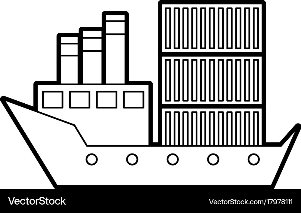 Sea transportation logistic freight shipping cargo