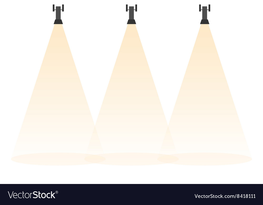 Spotlight Royalty Free Vector Image - VectorStock