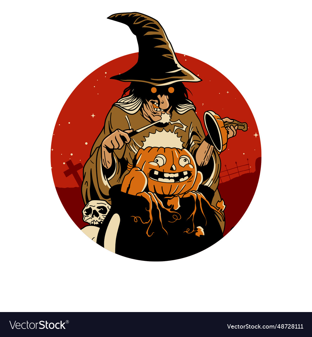 Witch Royalty Free Vector Image - VectorStock