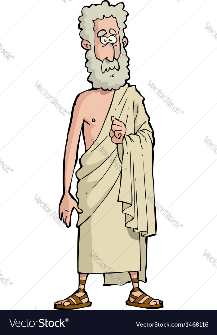 Roman philosopher Royalty Free Vector Image - VectorStock Roman philosopher Royalty Free Vector Image - VectorStock