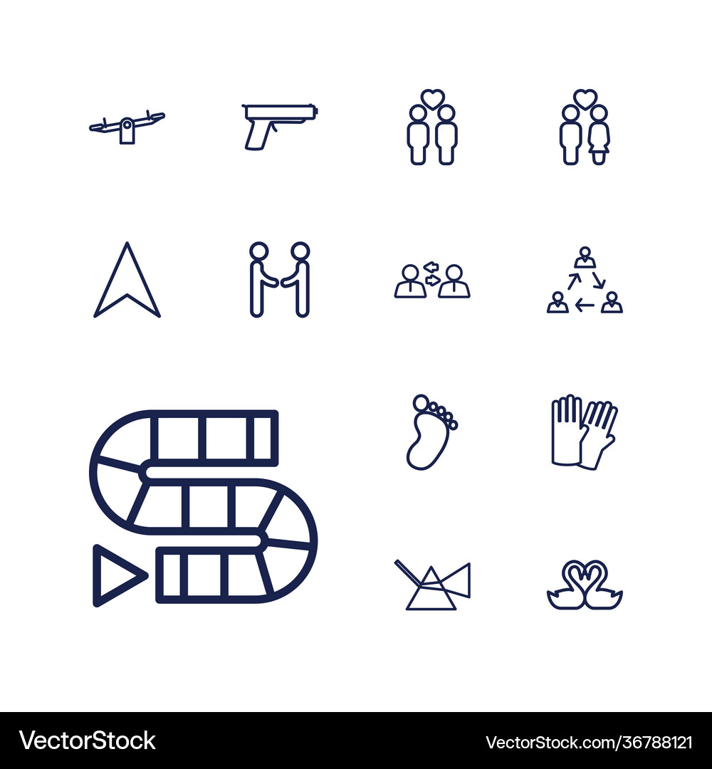 13 two icons Royalty Free Vector Image - VectorStock