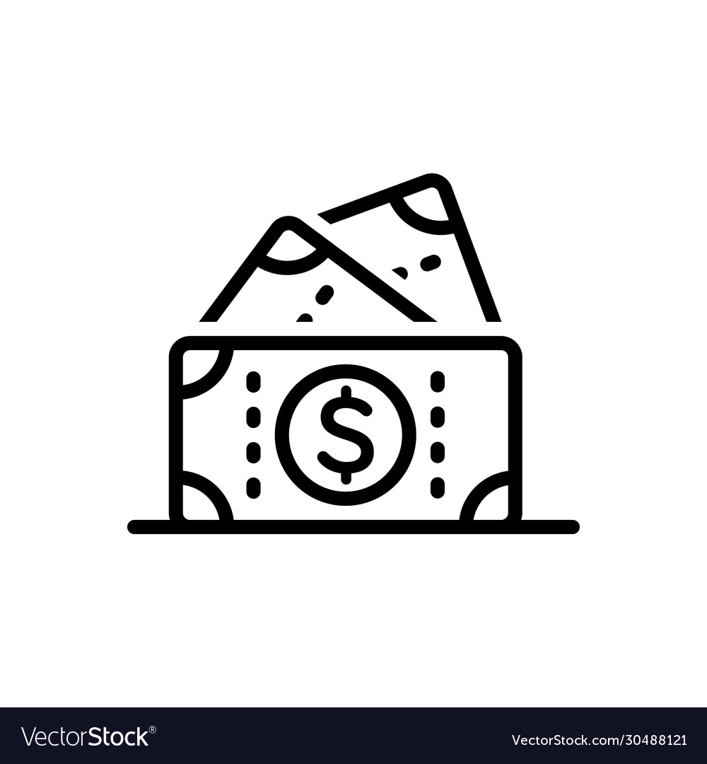 Cash Royalty Free Vector Image - VectorStock