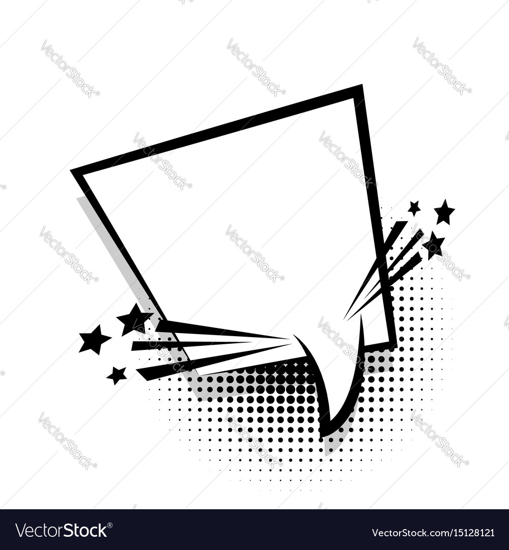 Comic text template Royalty Free Vector Image - VectorStock