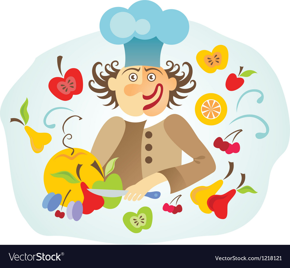 Cook Royalty Free Vector Image - VectorStock