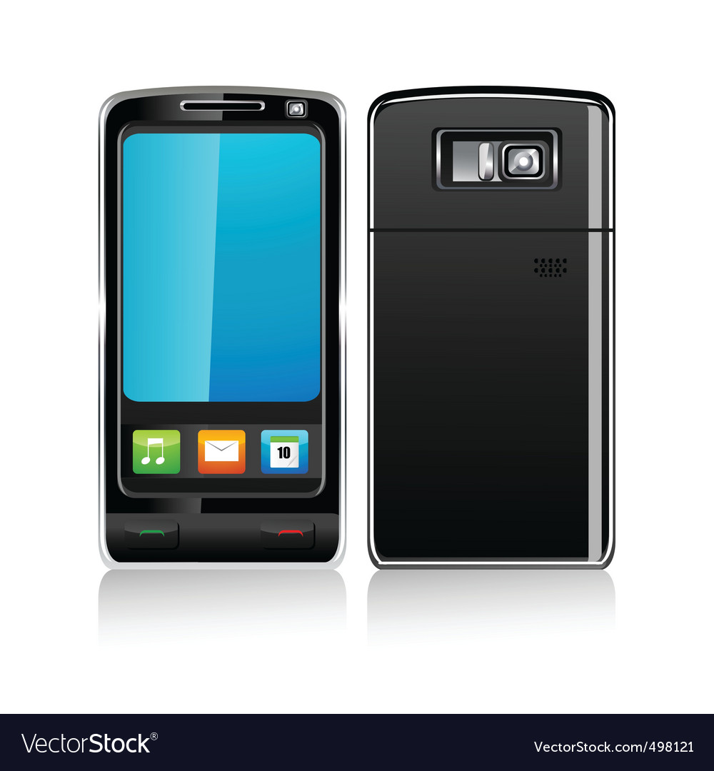 Mobile phones Royalty Free Vector Image - VectorStock
