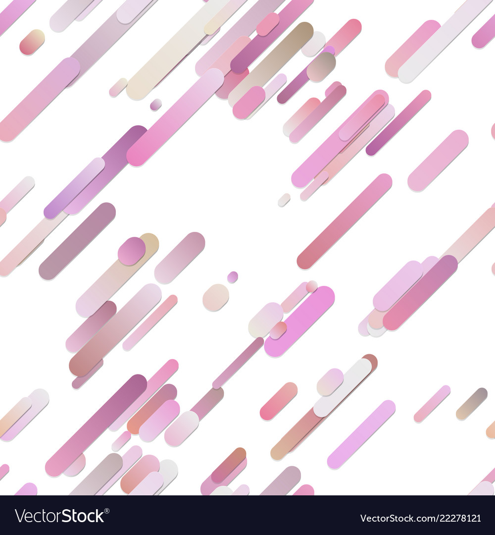 Pink seamless modern gradient diagonal rounded Vector Image