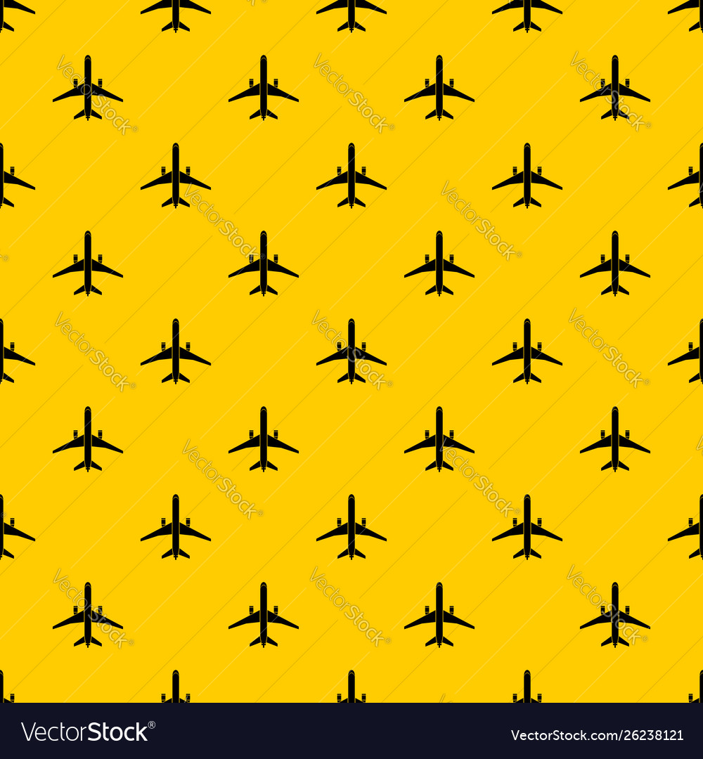 Plane pattern Royalty Free Vector Image - VectorStock