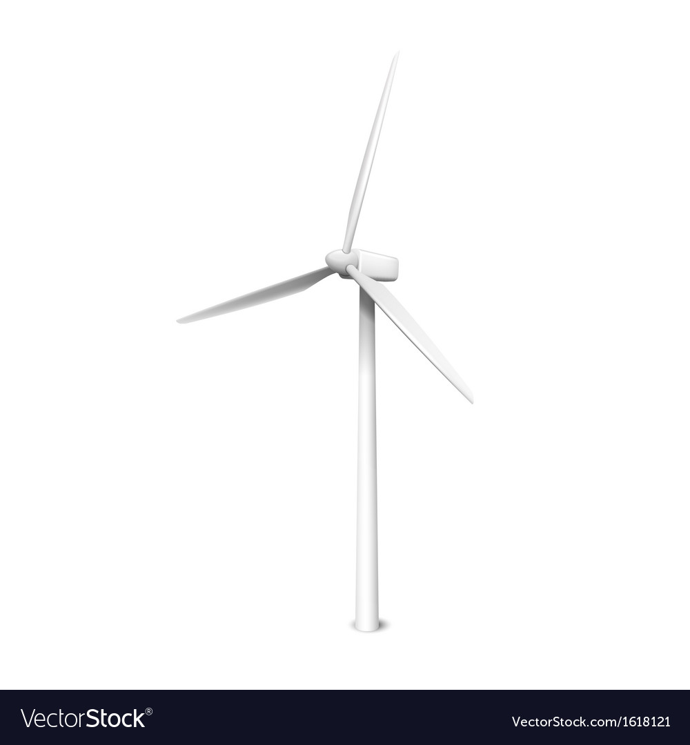 Windmill Royalty Free Vector Image - VectorStock