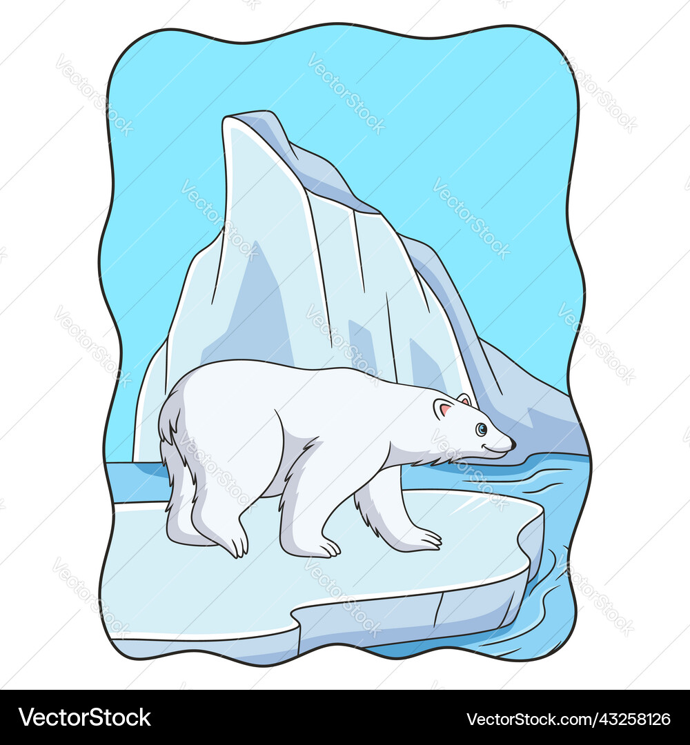 Walking On Ice Cartoon Walking Snow Cartoon Stock Illustrations