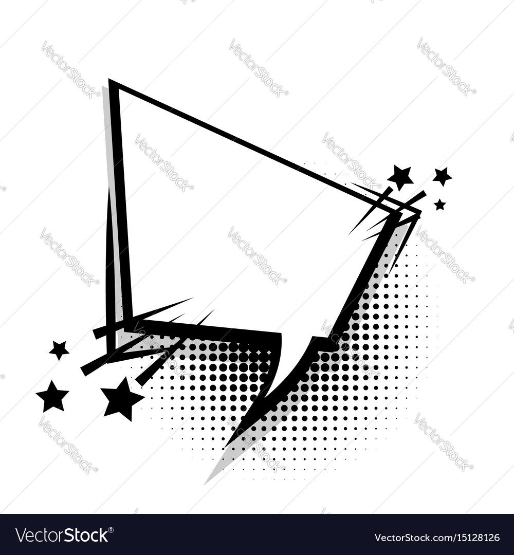 Comic text template Royalty Free Vector Image - VectorStock