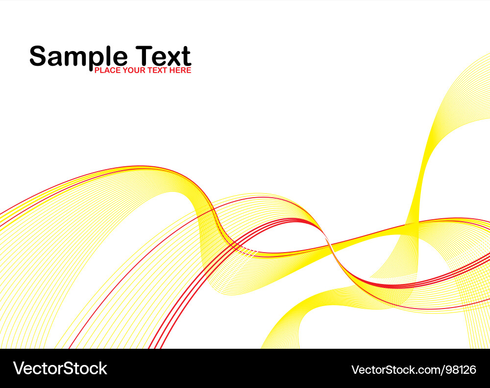 Wavy background Royalty Free Vector Image - VectorStock