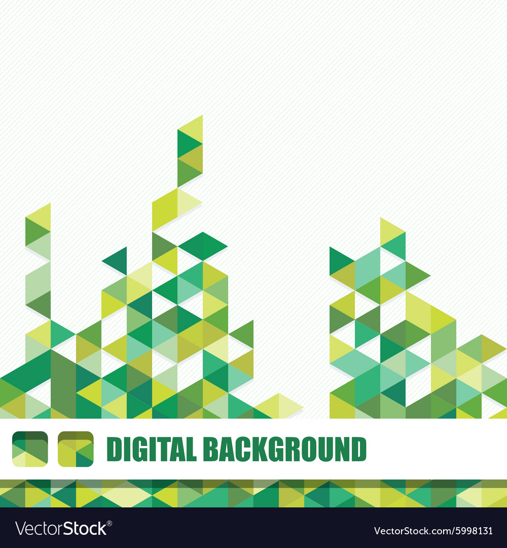 Background different color triangles Royalty Free Vector