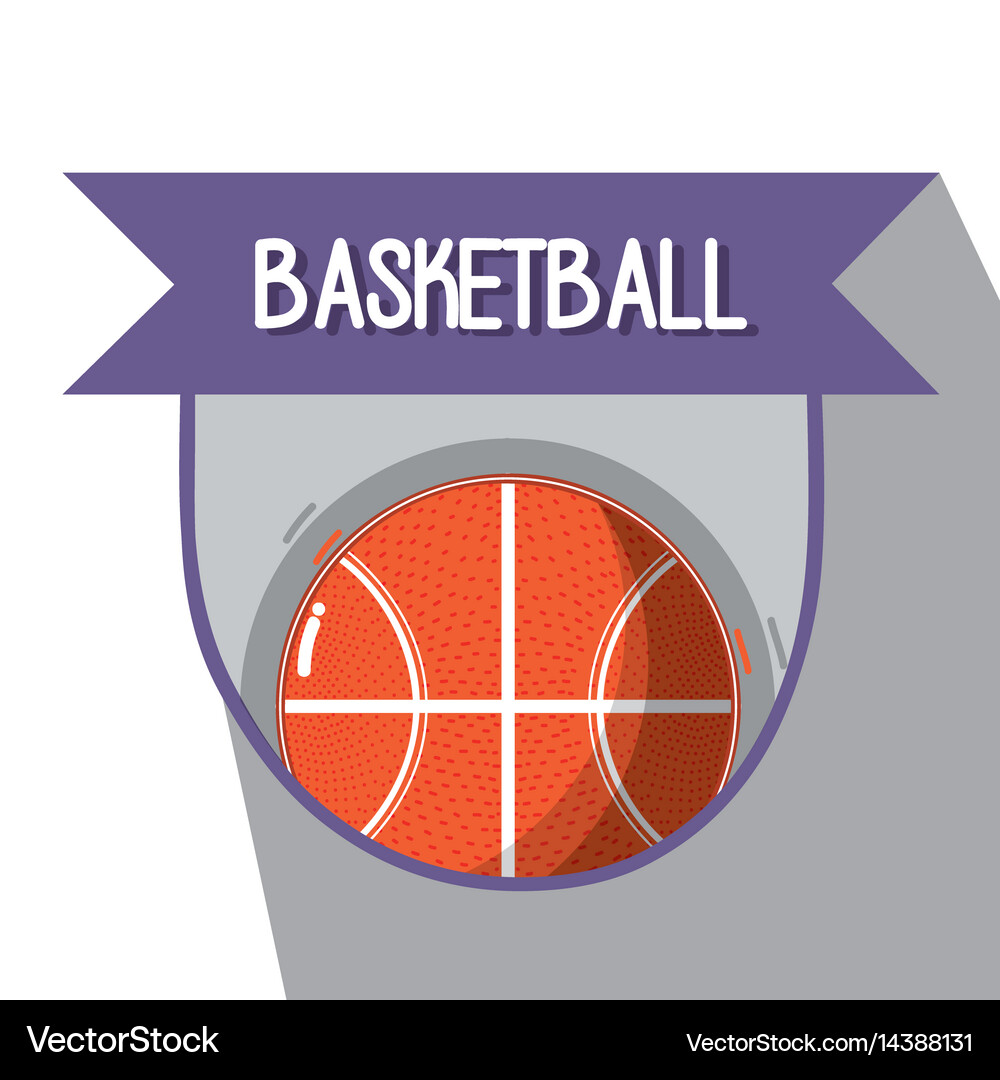 Basketball training play game sport Royalty Free Vector