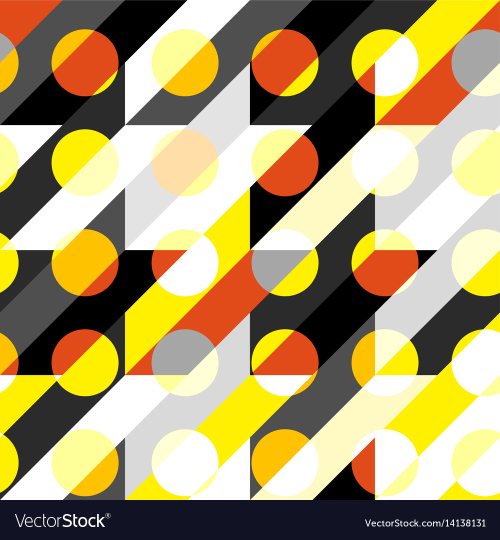 Geometrical patchwork pattern Royalty Free Vector Image