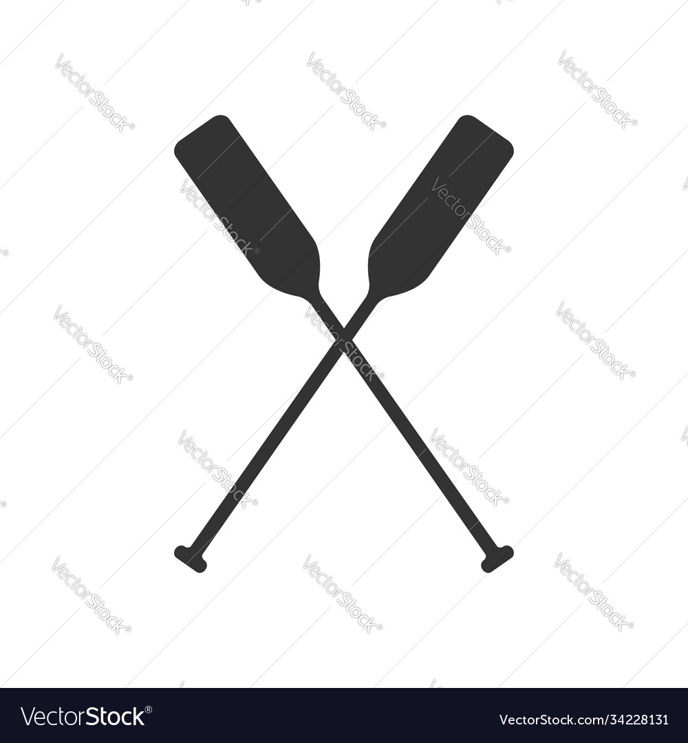 Oars Royalty Free Vector Image - VectorStock