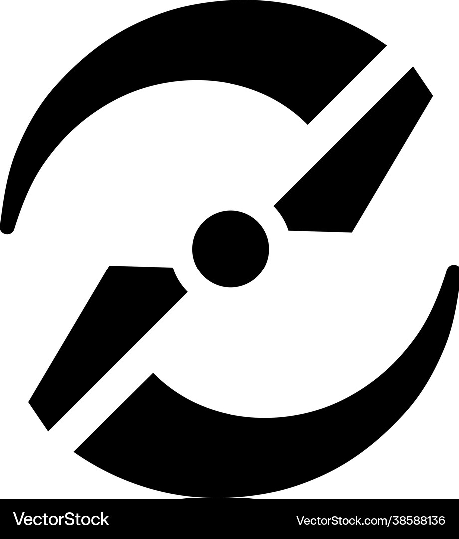 Drone propeller icon Royalty Free Vector Image