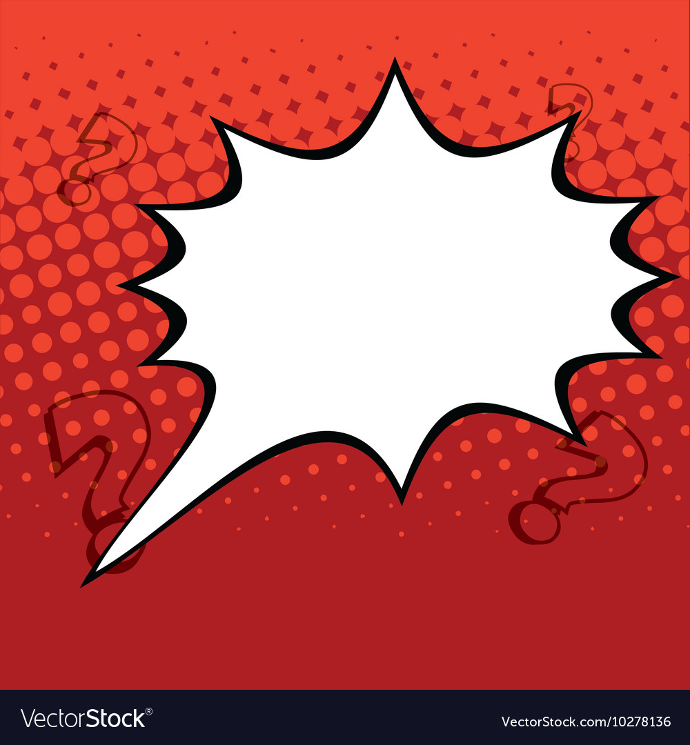 Isolated comic expression Royalty Free Vector Image