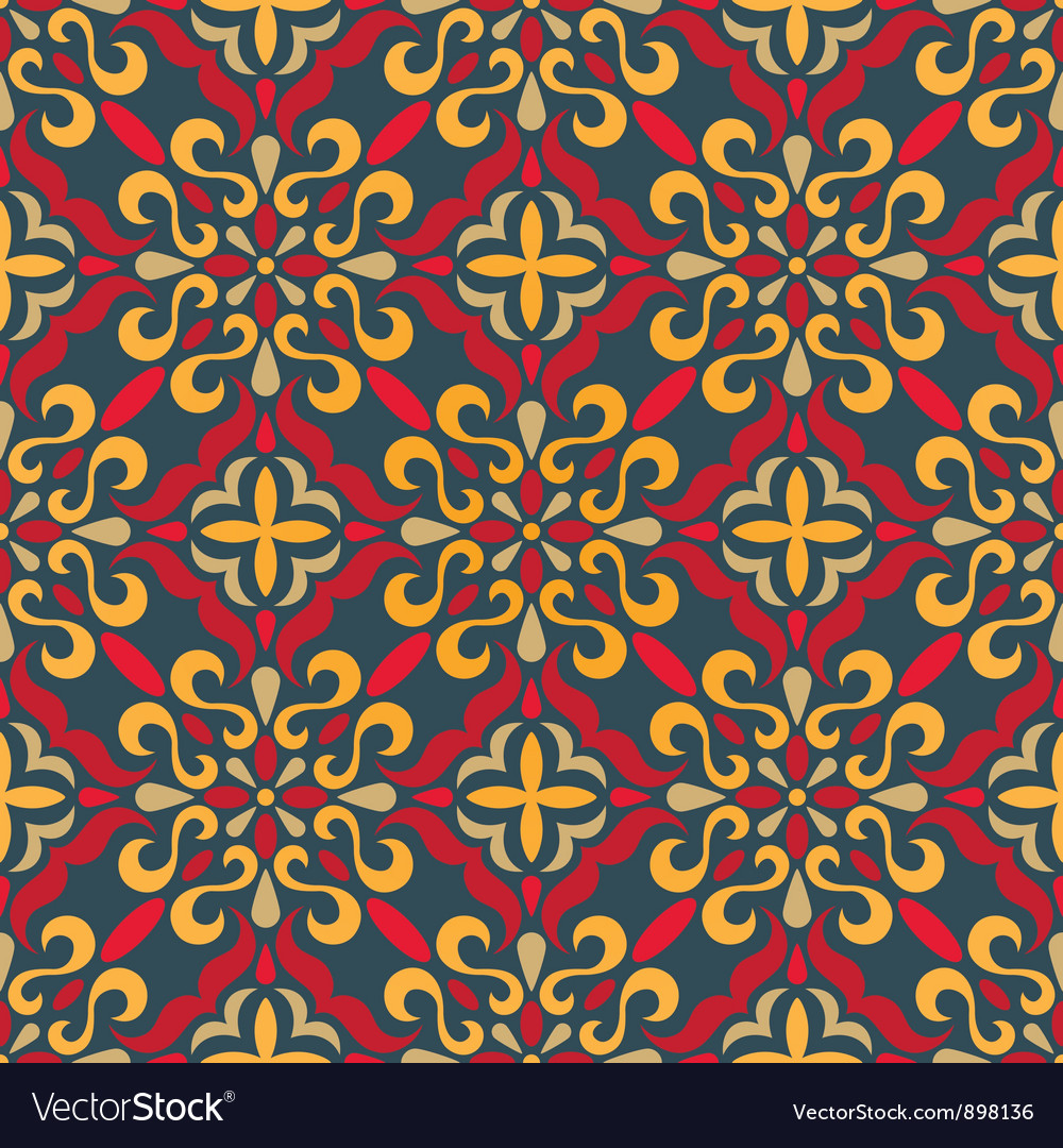 Traditional seamless pattern Royalty Free Vector Image