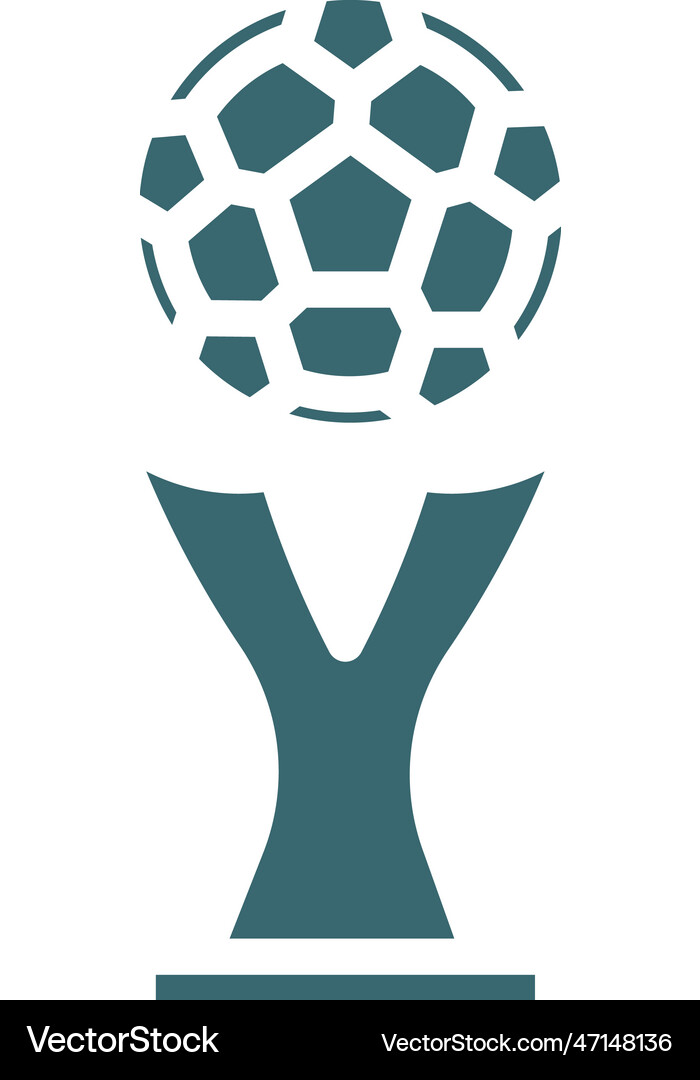 World cup icon filled from sport Royalty Free Vector Image