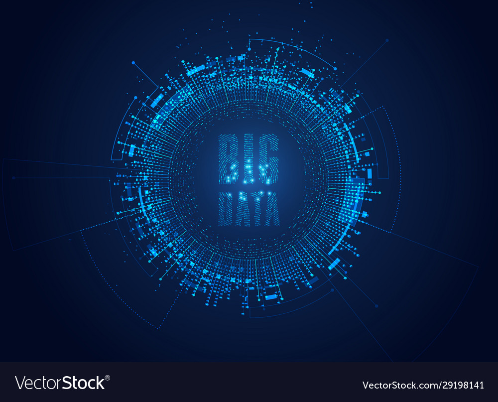 Bigdata2 Royalty Free Vector Image - VectorStock