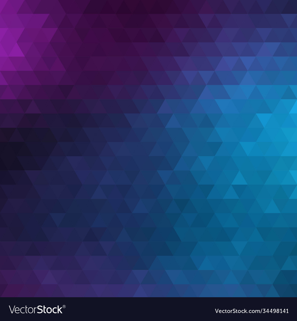 Blue abstract geometric triangle vertical Vector Image