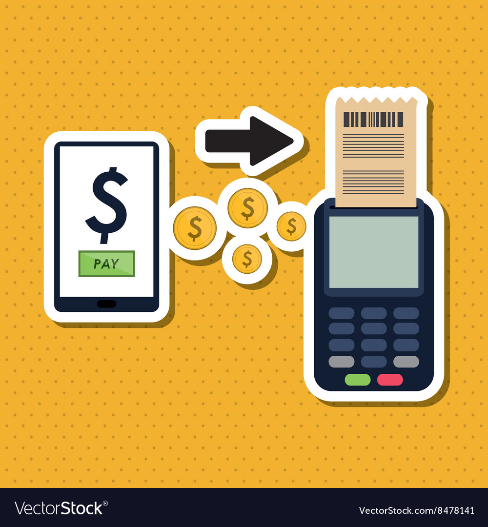 Payment design Royalty Free Vector Image - VectorStock