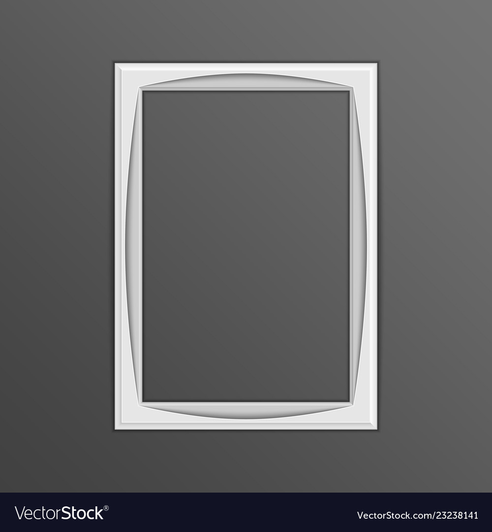 Single Photo Frame Royalty Free Vector Image VectorStock single-photo-frame-royalty-free-vector-image-vectorstock