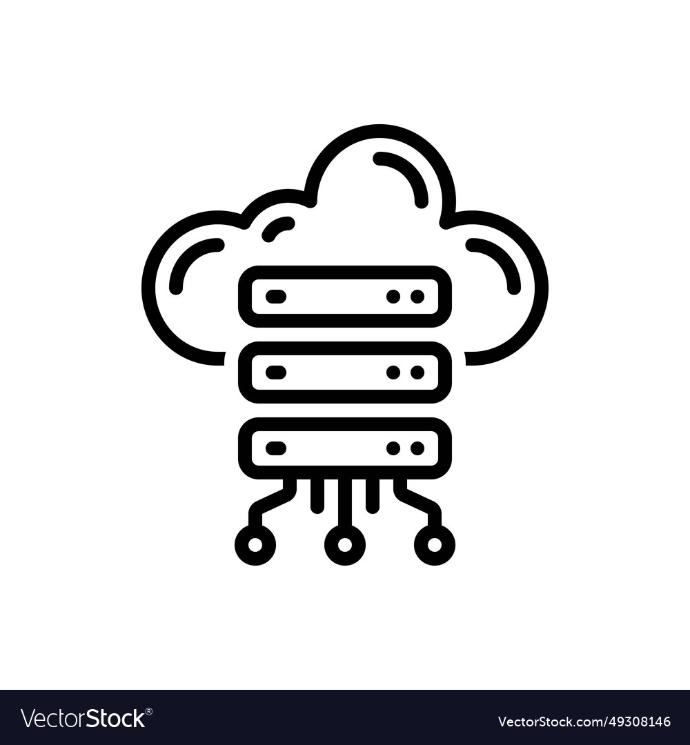Hosting Royalty Free Vector Image - VectorStock