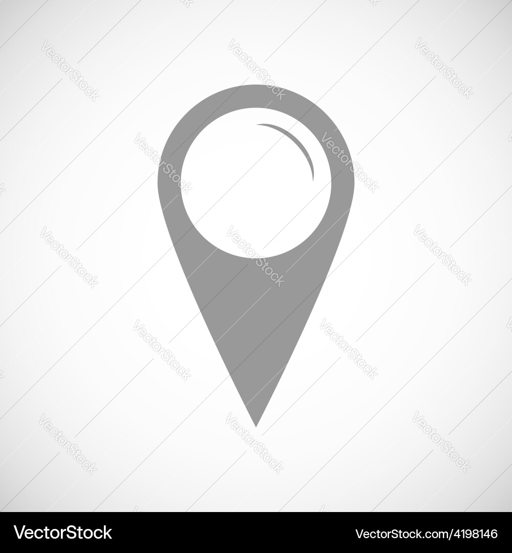 Pointer black icon Royalty Free Vector Image - VectorStock