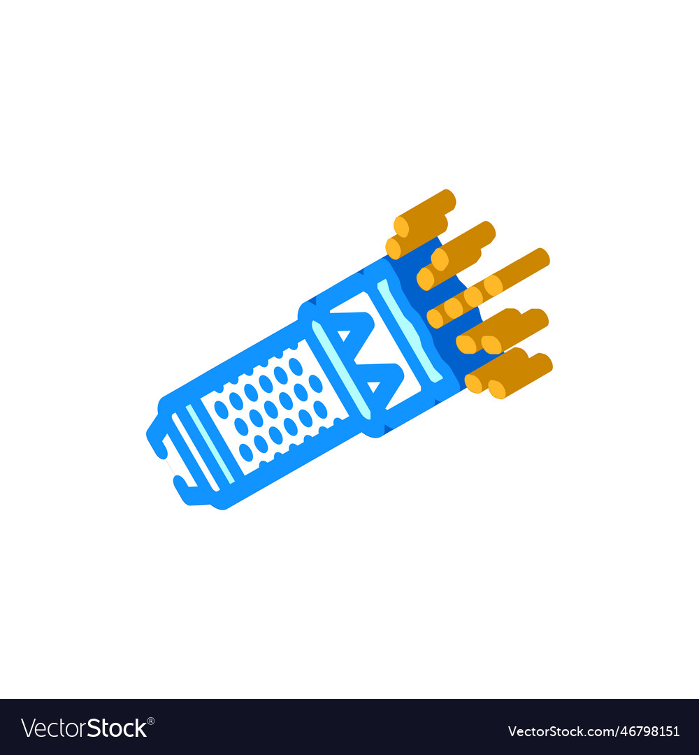 Police flashlight crime isometric icon Royalty Free Vector Police flashlight crime isometric icon Royalty Free Vector