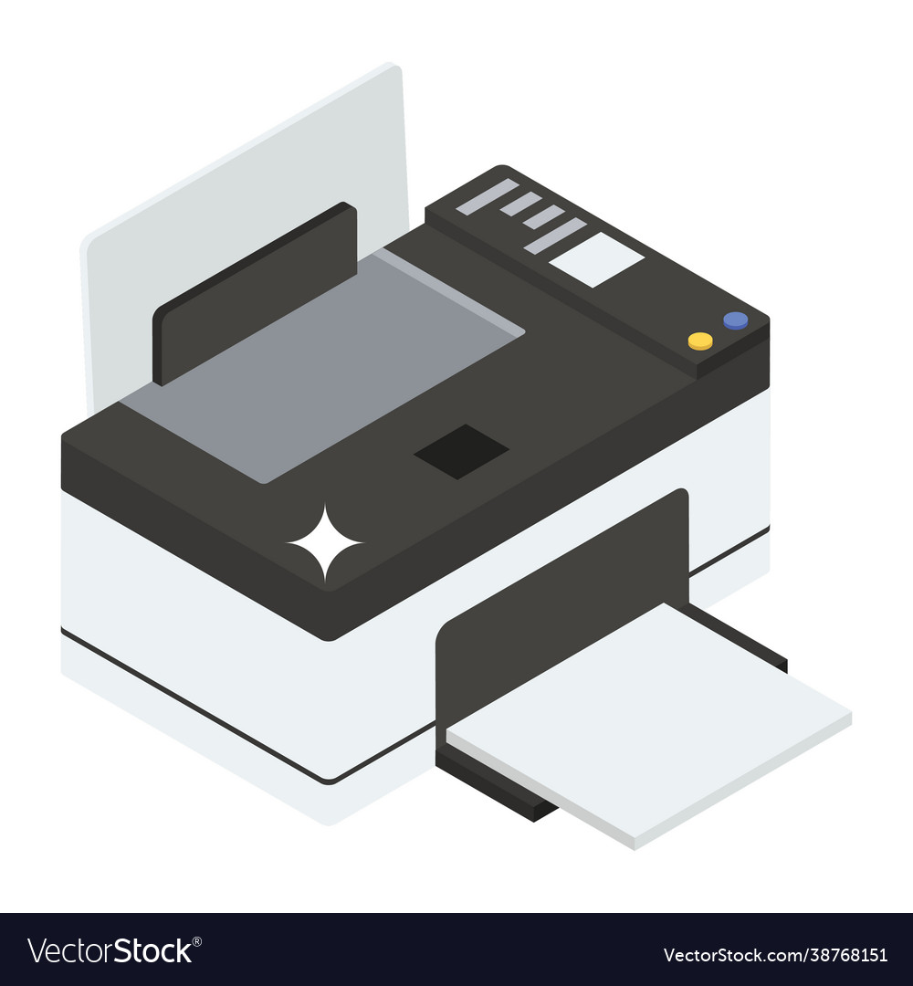 Printer Royalty Free Vector Image - VectorStock