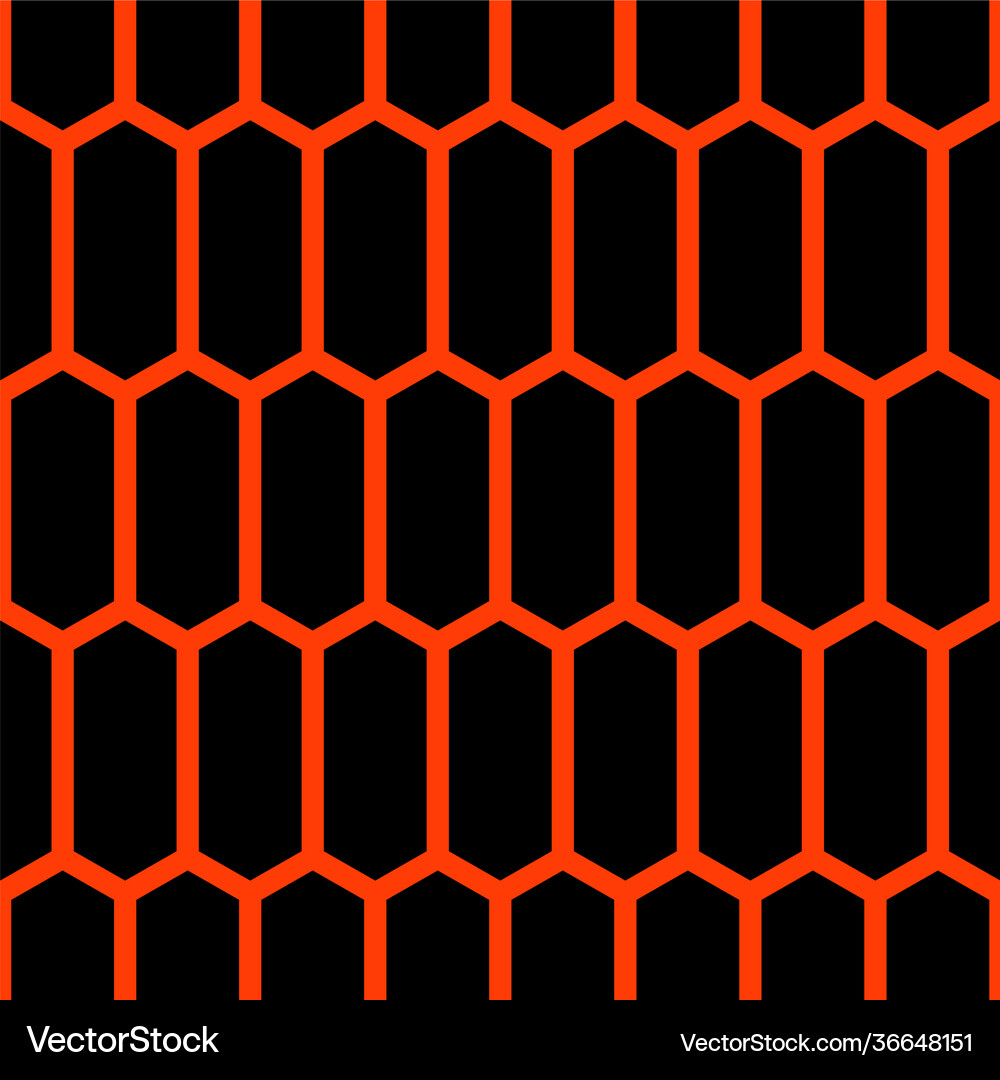 Seamless pattern with geometric shapes tiling Vector Image