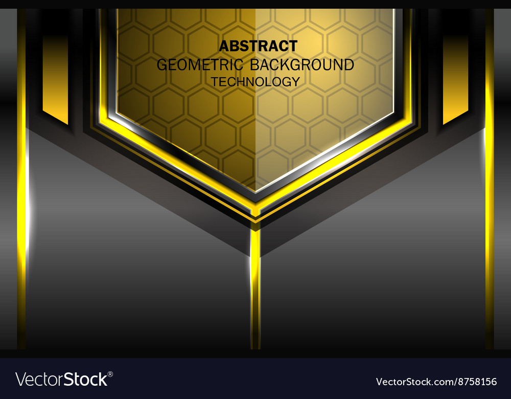 Geometric tech background Royalty Free Vector Image