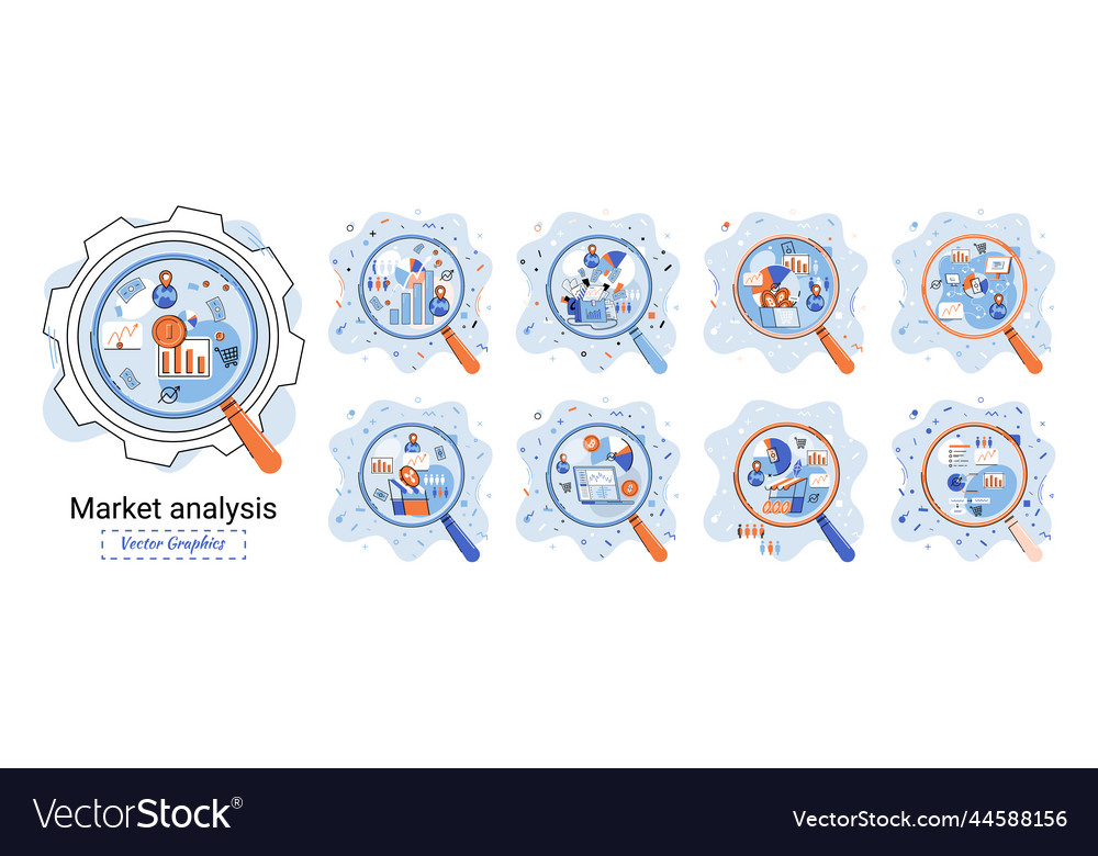 Market statistics data analysis marketing strategy