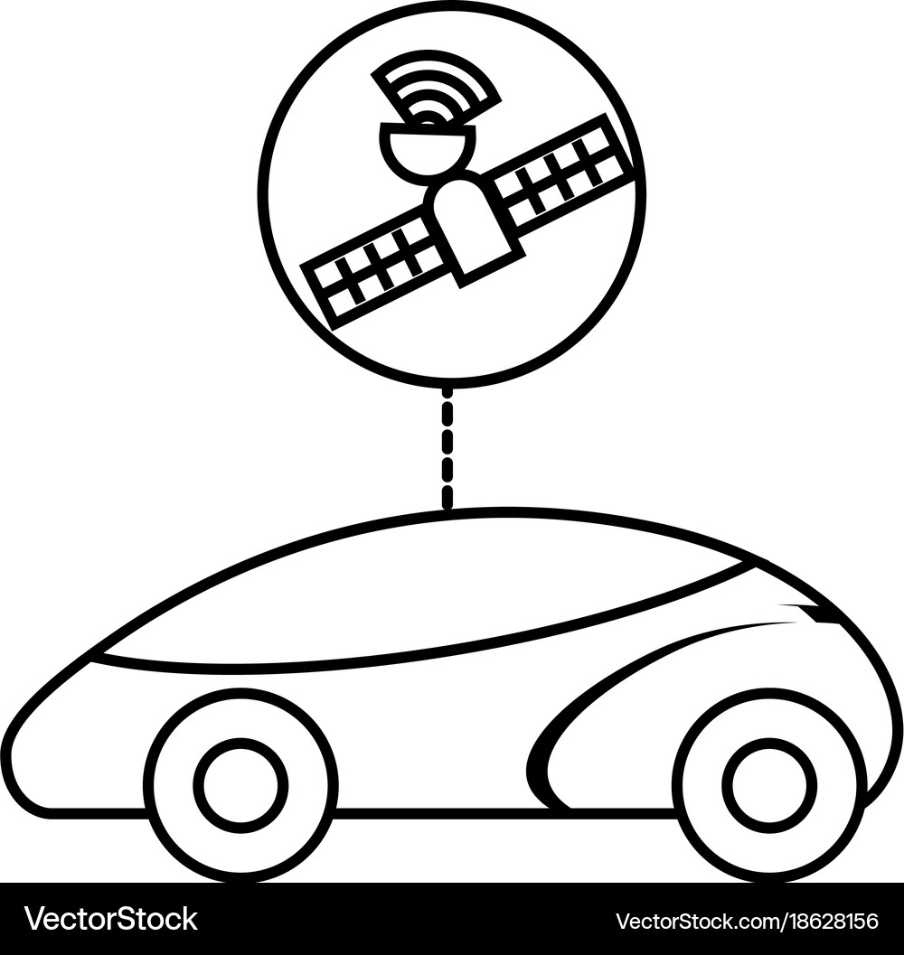 Smart or intelligent car futuristic technology Vector Image
