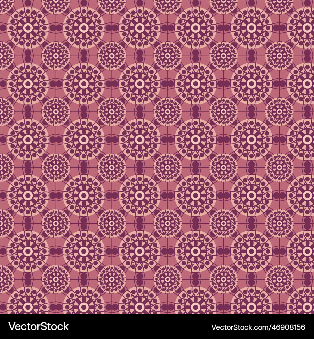 Texture in moroccan style with a fine mosaic Vector Image