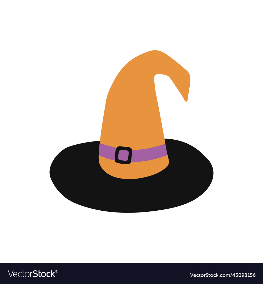 Witch hat Royalty Free Vector Image - VectorStock