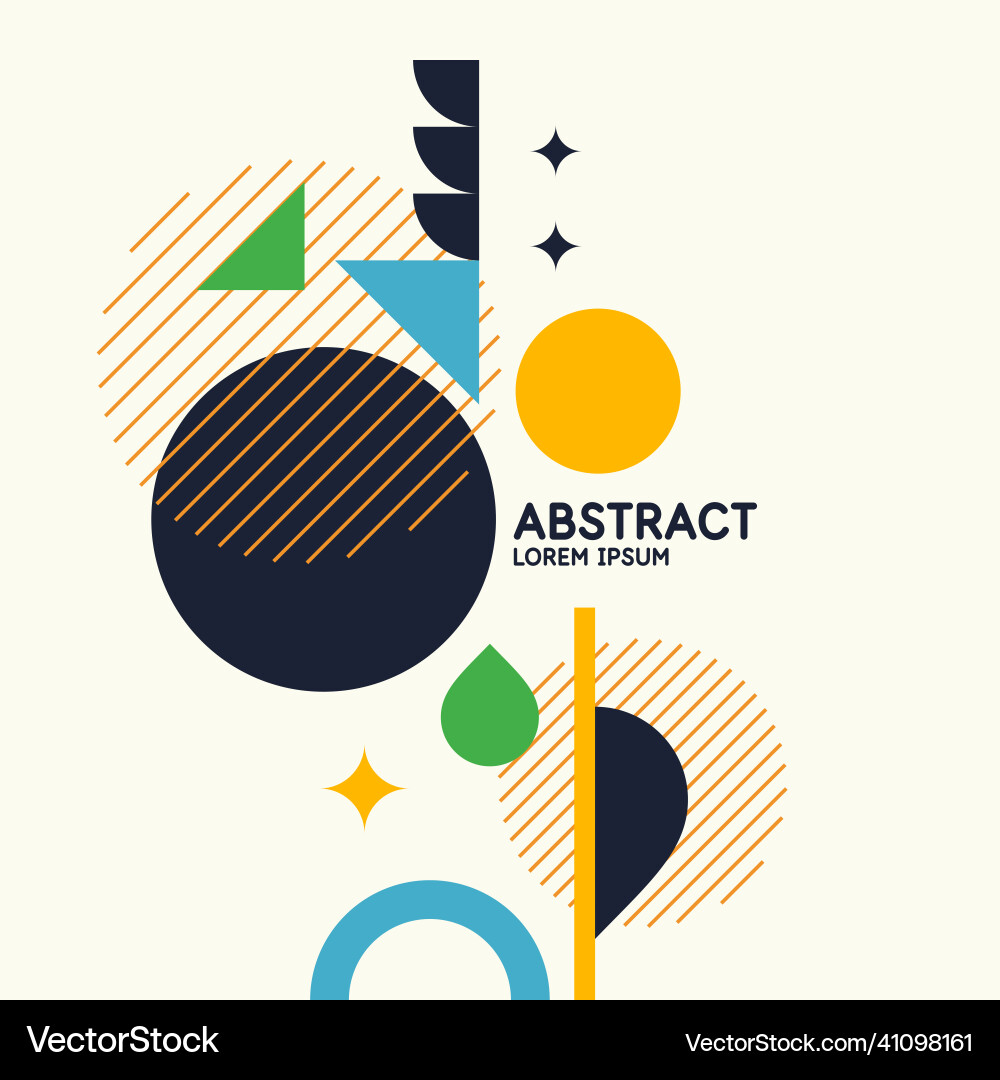 Abstract background in a modern trendy style Vector Image