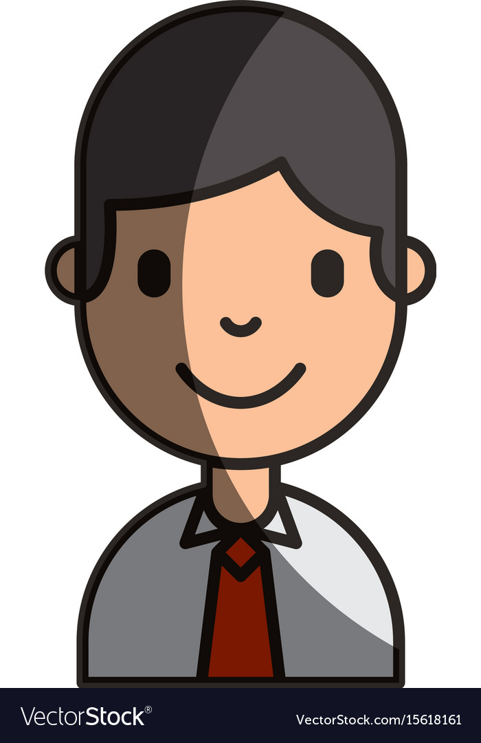 Businessman avatar character icon Royalty Free Vector Image